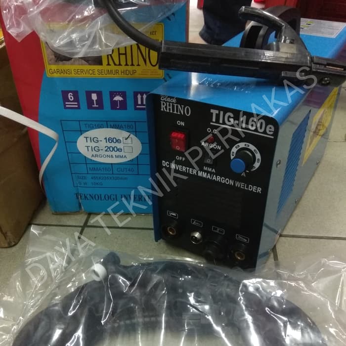 Jual MESIN LAS ARGON TIG 160 E RHINO - MESIN LAS TIG RHINO - MESIN LAS ...