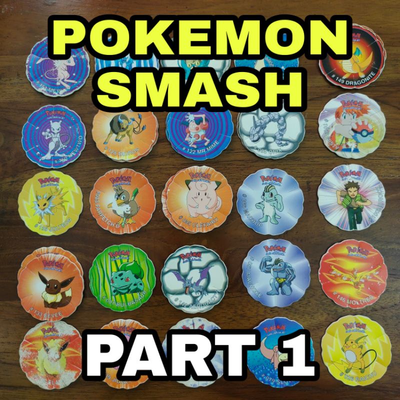Jual Tazos Tajos Pokemon Smash Generasi 3 Hadiah Chiki Rare (PART 1 ...