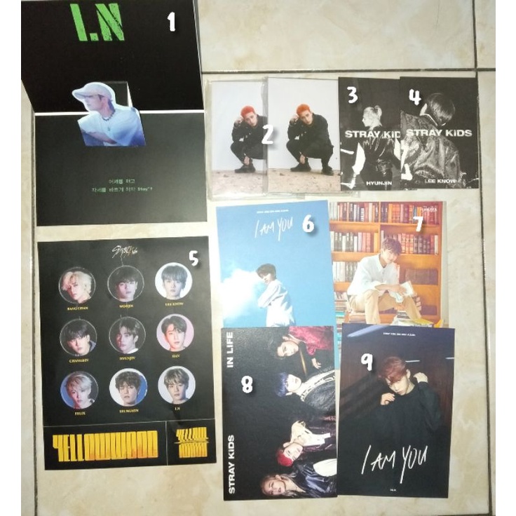 Jual stray kids skz official postcard mini photobook stiker pop up ...