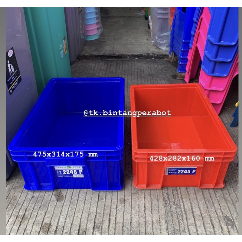 Jual Green Leaf-Keranjang Industri 2245 P dan 2246 P / Container ...