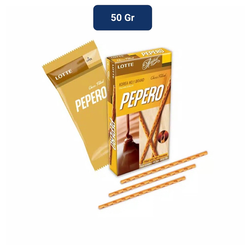 Jual Pepero Choco Filled Biskuit Stik Coklat 50 gr | Shopee Indonesia
