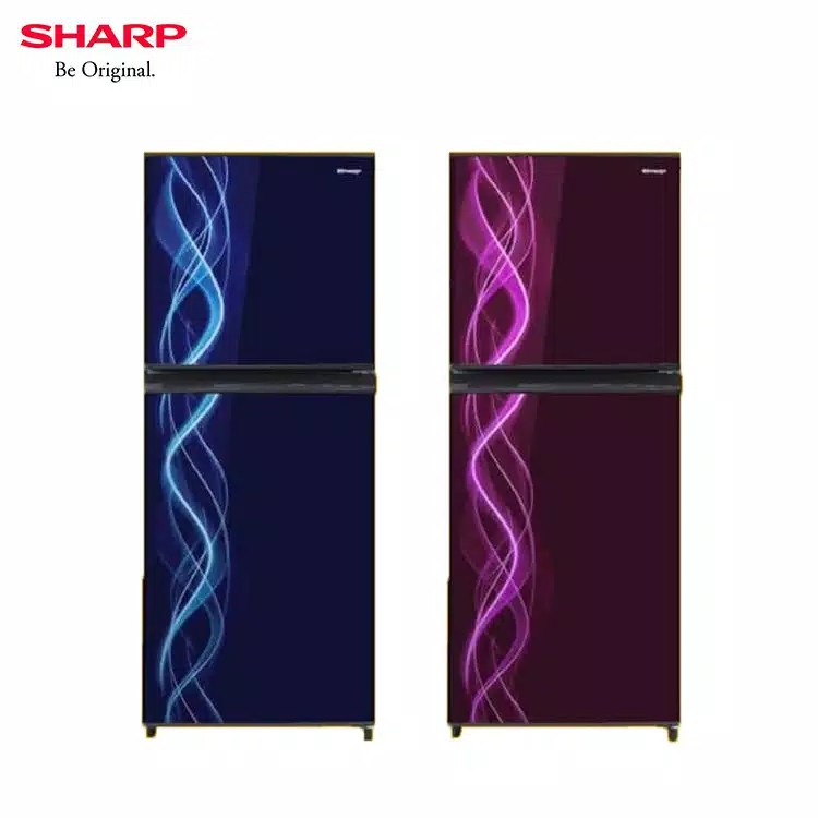 Jual KULKAS LEMARI ES 2 PINTU SHARP SJ 197 ND VP/VB SJ195MNHS KIREI 3 ...