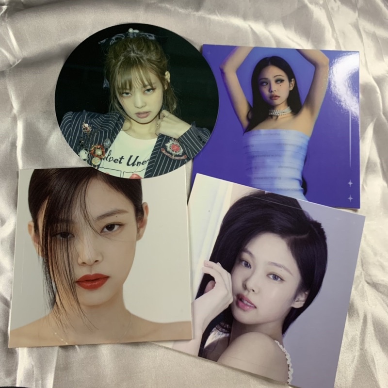Jual Blackpink Jennie Postcard Circle Card Unique PC - Sharing jp bp ...