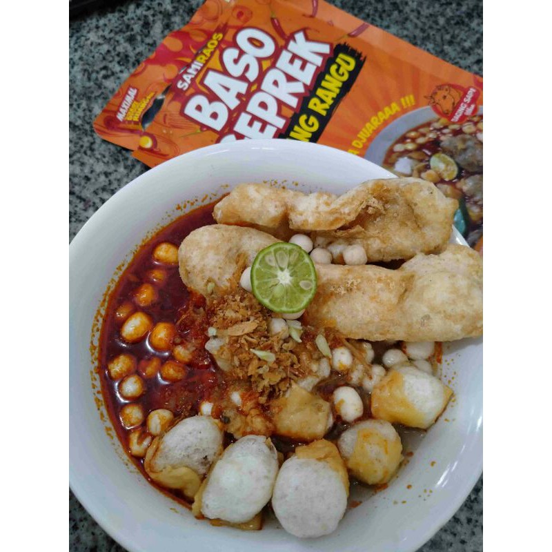 Jual Baso Aci Bapper Geprek Tulang Rangu Gratis Susu Ultramilk 125ml ...