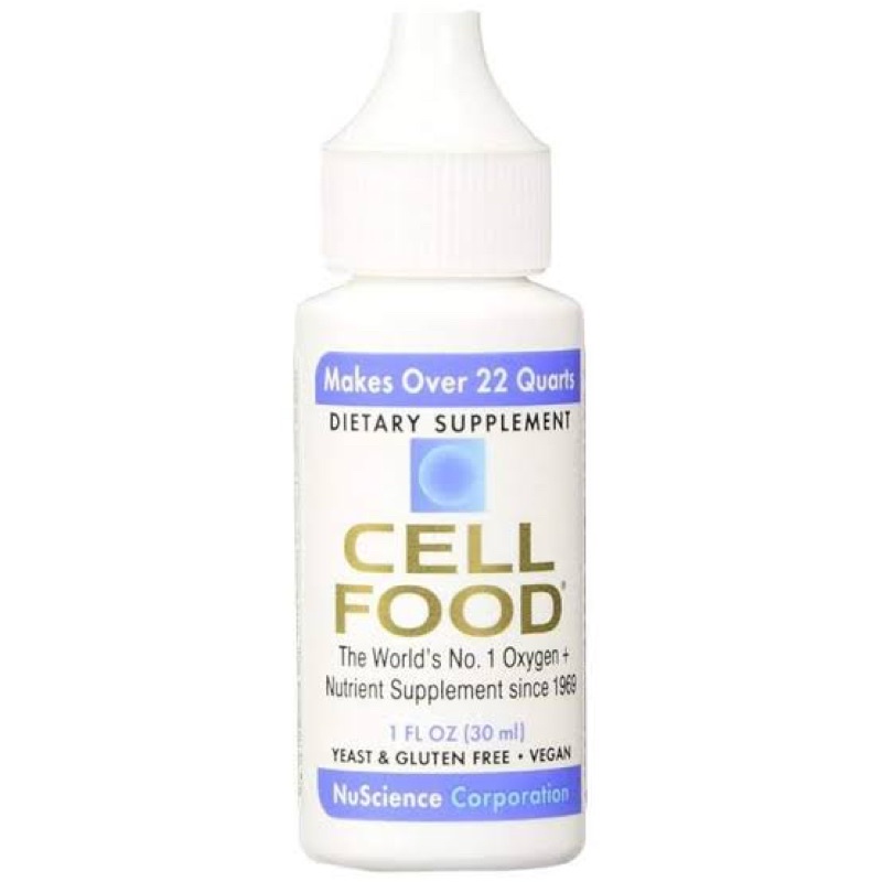 Jual CELLFOOD ORIGINAL USA 30 ML drop colloidal mineral bland | Shopee ...