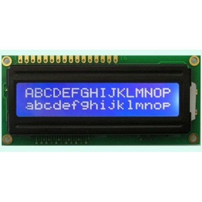 Jual LCD 16X2 1602 Blue Biru Backlight Arduino Compatible | Shopee ...