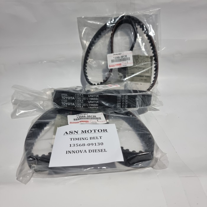 Jual TIMING BELT TOYOTA INNOVA FORTUNER HILUX DIESEL13568-30010 atau ...