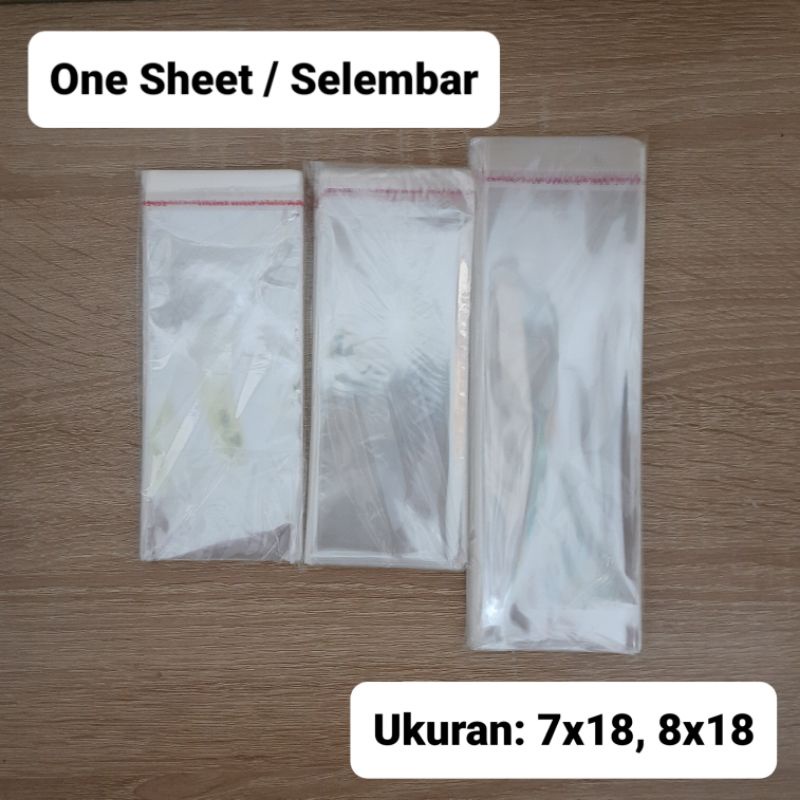 Jual plastik one sheet / plastik opp selembar / plastik kue lapis ...