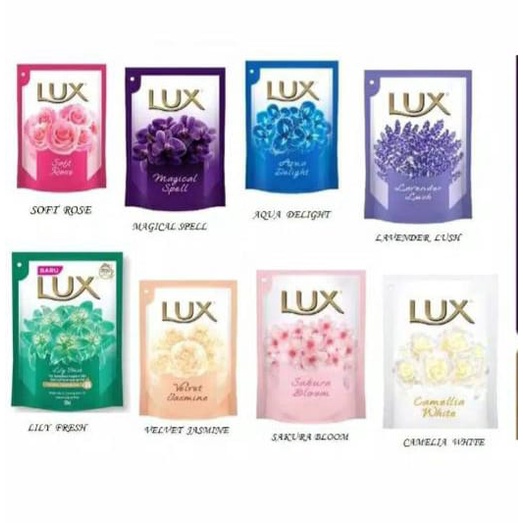 Jual Lux Sabun Cair Refill All Varian 400/825ML | Shopee Indonesia