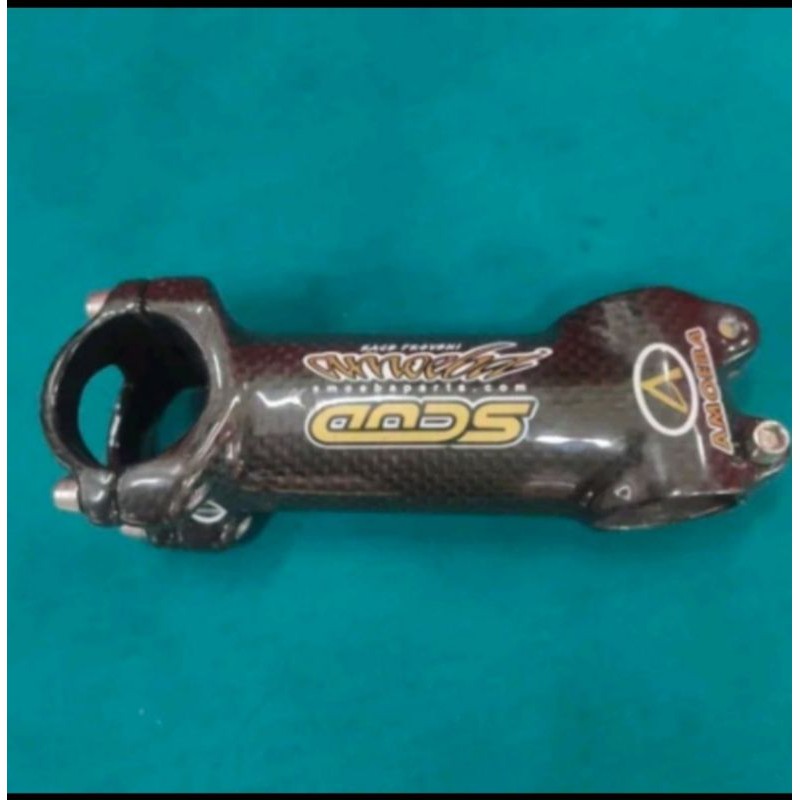 Jual STEM AMOEBA SCUD ALLOY CARBON 100mm STANDARD 25.4MM | Shopee Indonesia