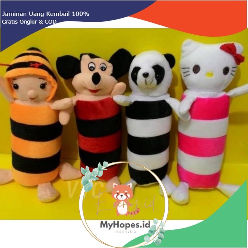 Jual SNI GULING MINI 30 cm KARAKTER untuk kado ulang tahun anak pacar ...