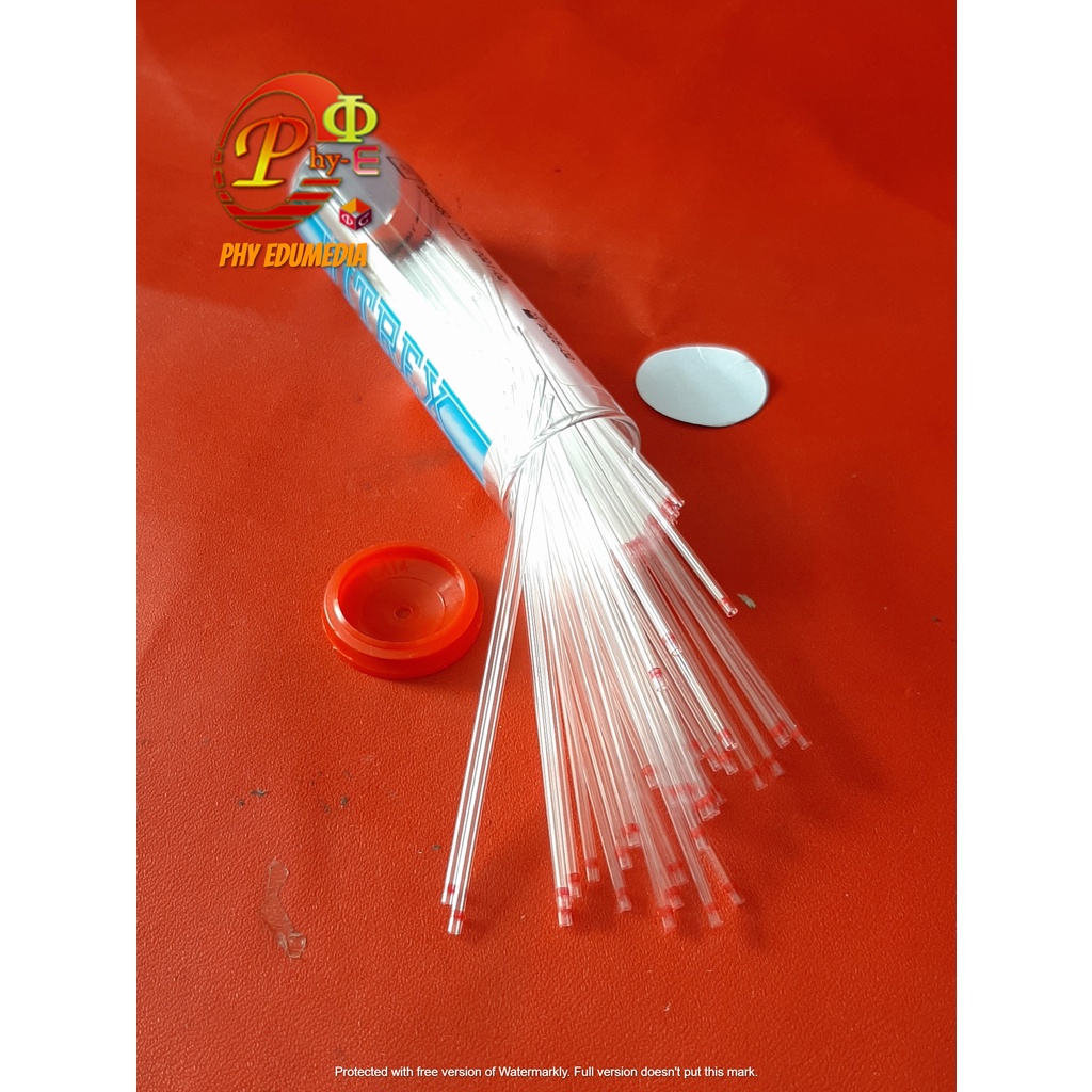 Jual Tabung Pipa Kapiler Hematokrit / Tabung Mikro Kapiler Hematokrit ...