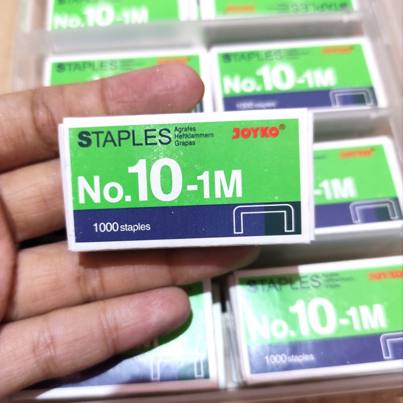 Jual 1 pak isi staples joyko / isi stapler | Shopee Indonesia