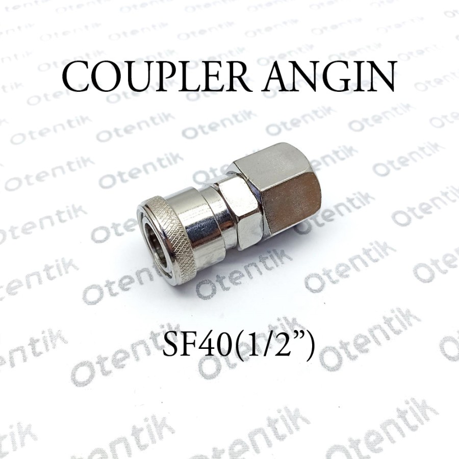 Jual COUPLER SF 40 DRAT DALAM SAMBUNGAN SELANG KOMPRESOR FEMALE ...