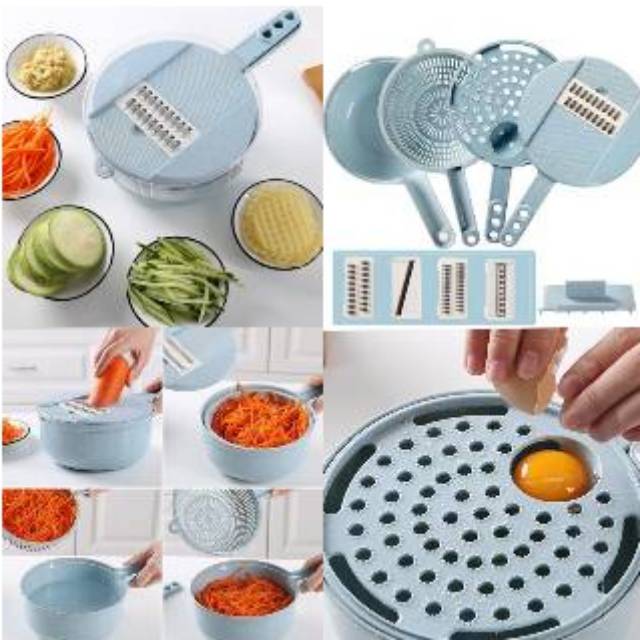 Jual All in One Parutan Sayuran Multi fungsi Veggie Chopper Peraut ...