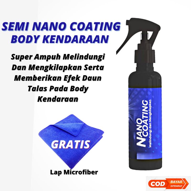 Jual Pengkilap Body Motor Dan Mobil | Efek Daun Talas | Semi Nano Coating | Shopee Indonesia