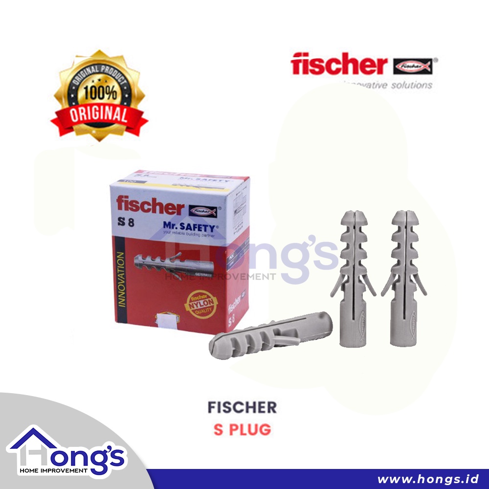 Jual FISHER DINDING / ANGKUR NILON FISCHER PLUG S BOX | Shopee Indonesia