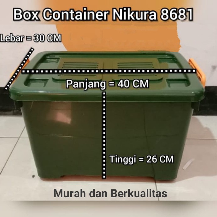 Jual box penampung air hidroponik box kontainer 30 liter | Shopee Indonesia
