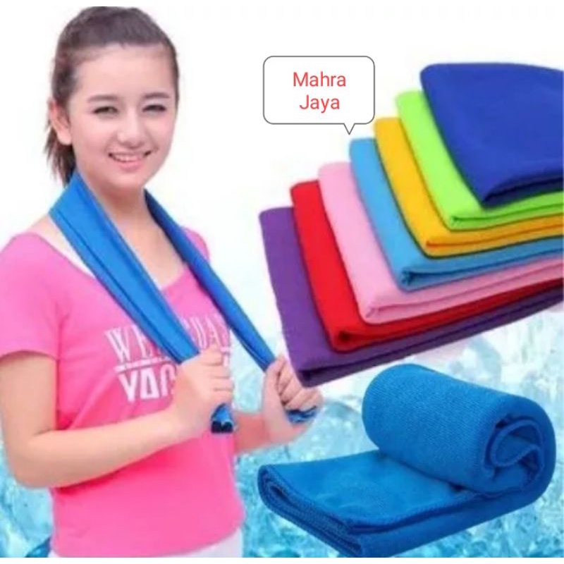Jual Handuk LEHER-HANDUK olahraga -Handuk SALON LEMBUT uk 35x75 cm ...