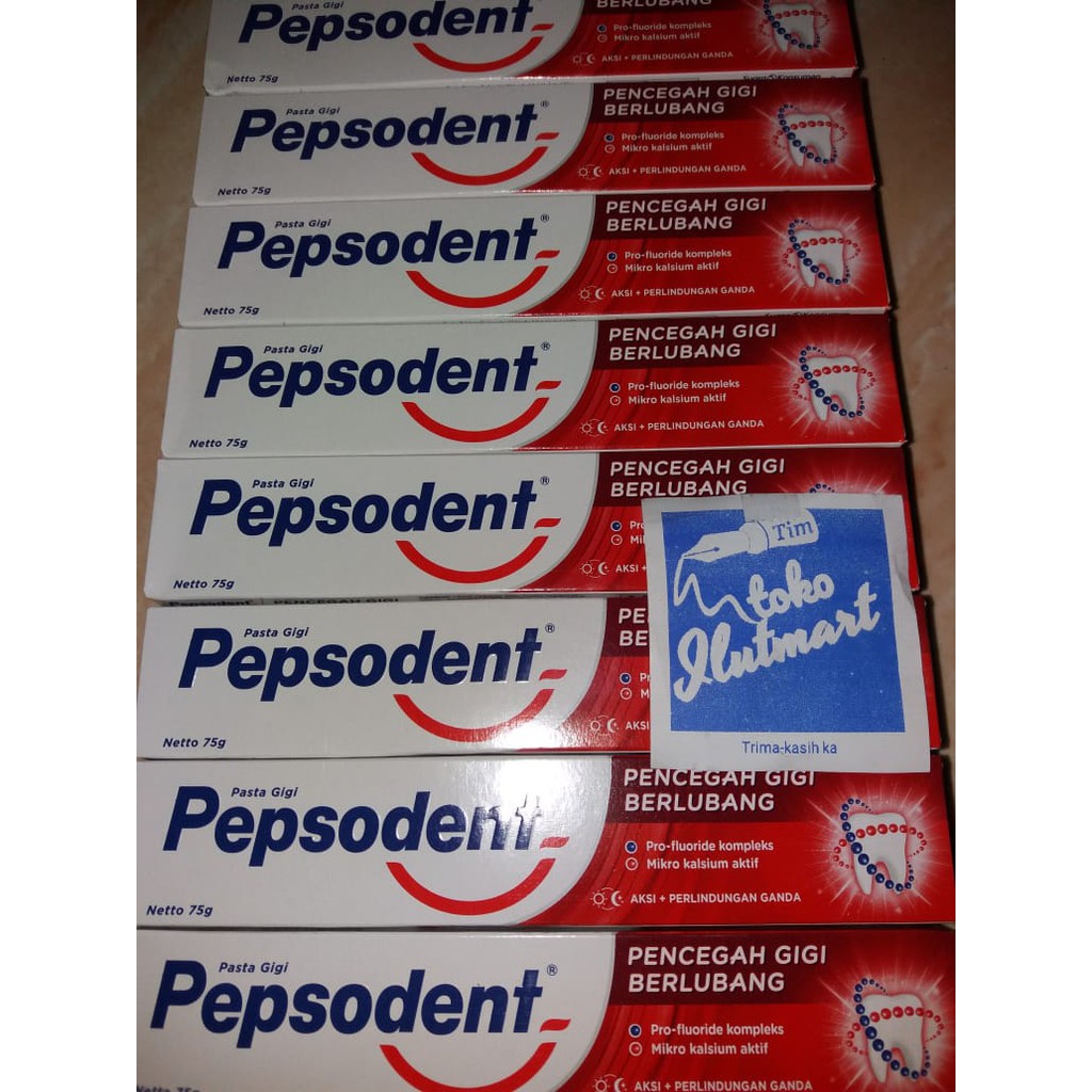 Jual PROMO"PEPSODENT 75g 3PCS | Shopee Indonesia