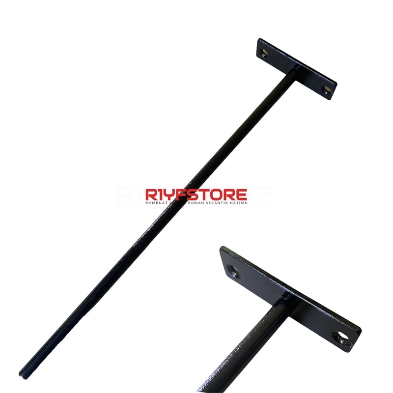 Jual BRACKET BESI T Penyangga Ambalan Rak Gantung Tempel Dinding ...