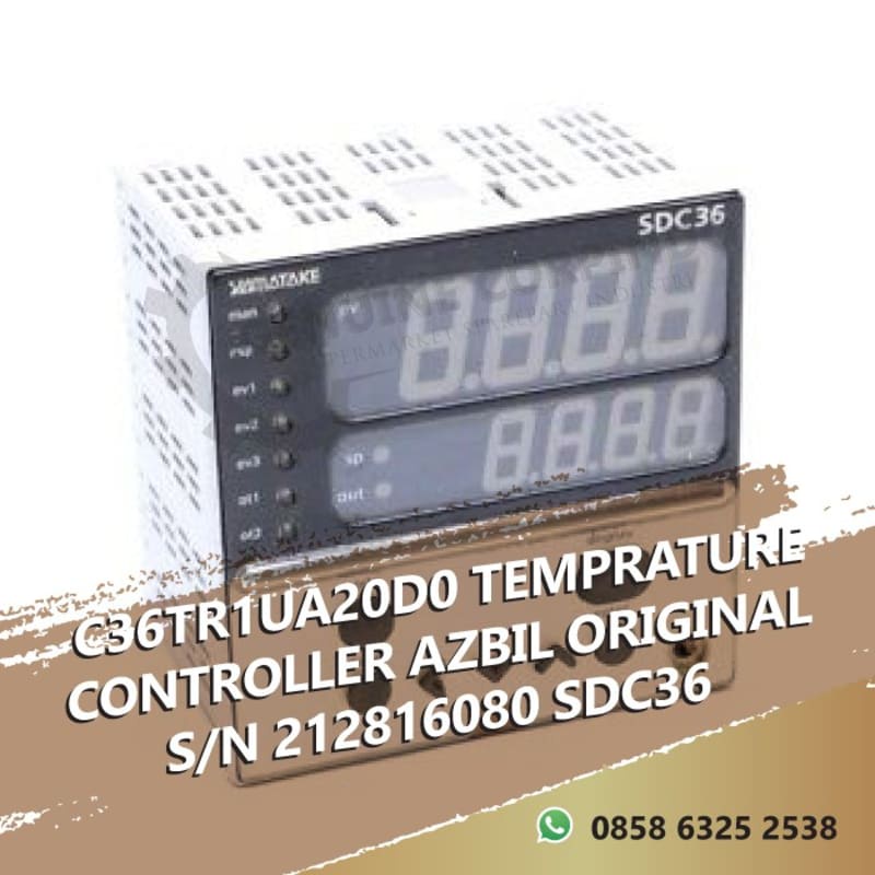 Jual C36TR1UA20D0 TEMPRATURE CONTROLLER AZBIL ORIGINAL S/N 212816080 SDC36 | Shopee Indonesia