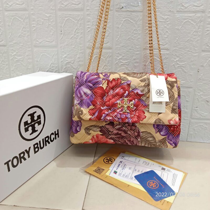 Jual TORY BURCH FLOWER FREE BOX+SERTIFIKAT KUALITAS SEMPREM UKURAN ...
