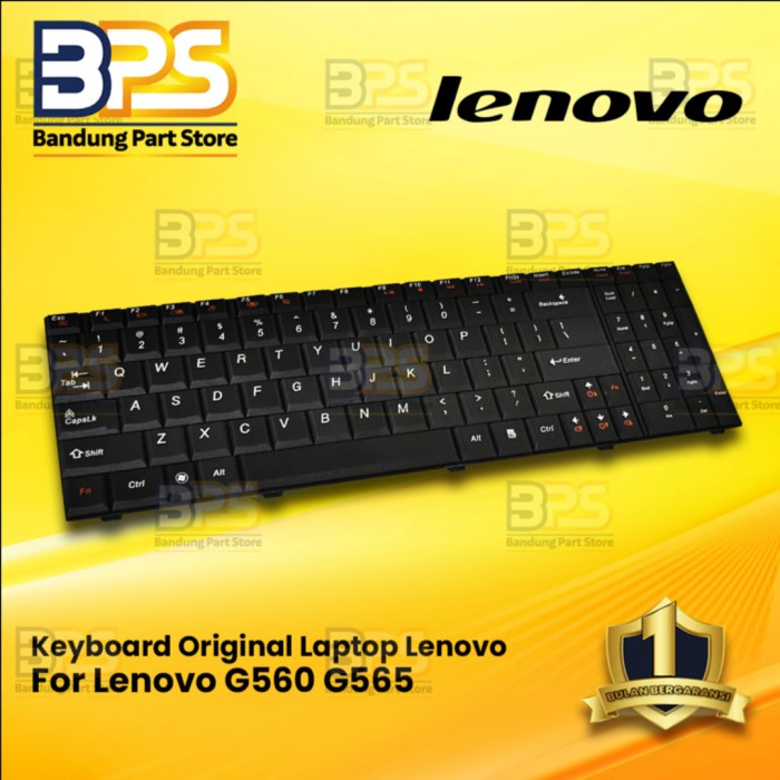 Jual Keyboard Laptop Lenovo G560 G565 BLACK SERIES | Shopee Indonesia