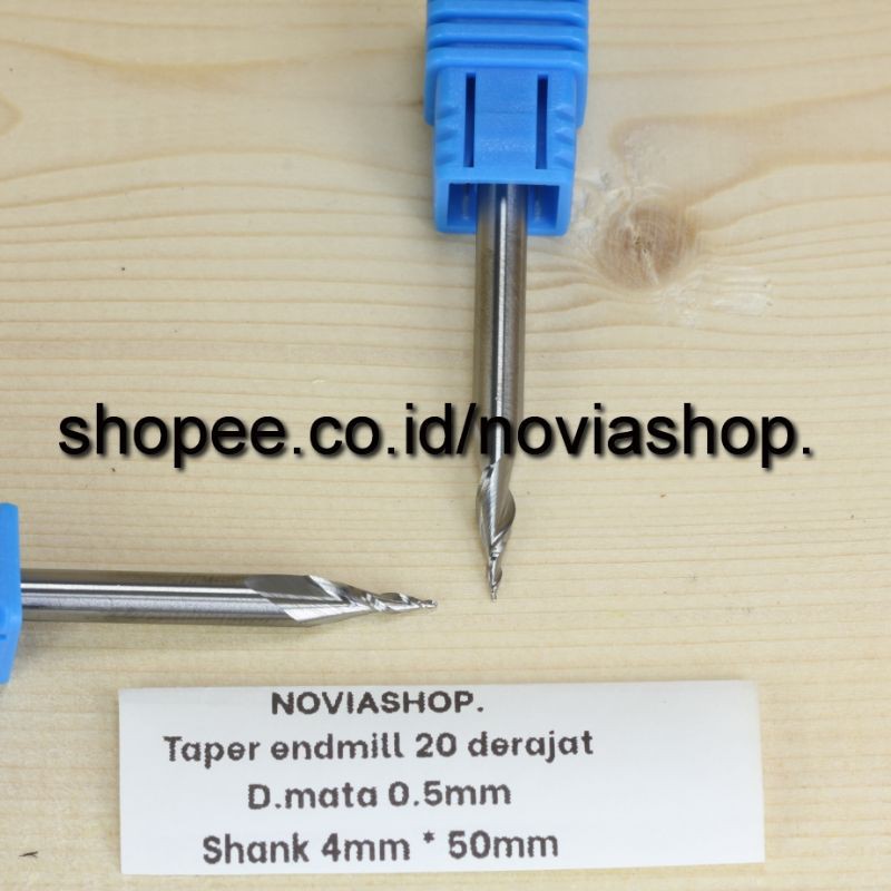 Jual Mata router CNC 4mm GRAFIR Taper endmill 20 derajat | Shopee Indonesia