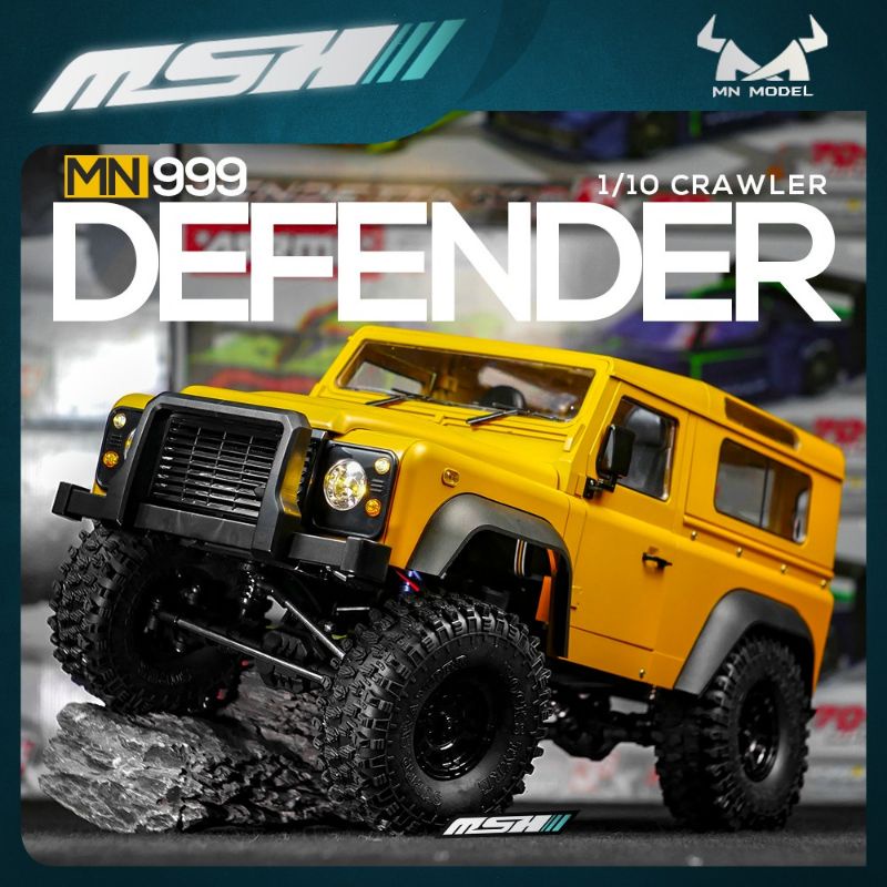 Jual RC Car MN999 1/10 Full Propo MN-999 RC Mobil Adventure Defender ...