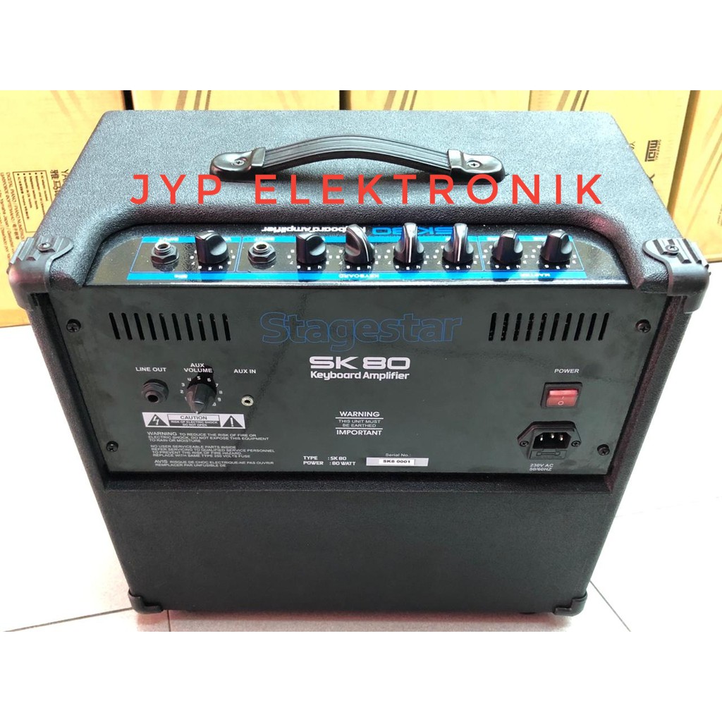 Jual amplifier keyboard stagestar sk80 original stagestar sk 80 | Shopee Indonesia
