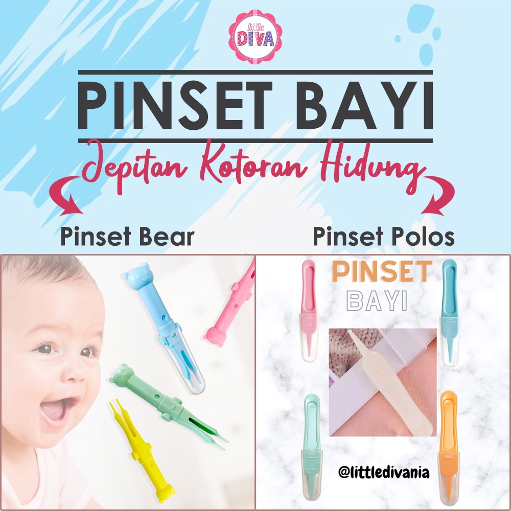 Jual PINSET HIDUNG BAYI JEPITAN KOTORAN jepit upil chn nose picker ...