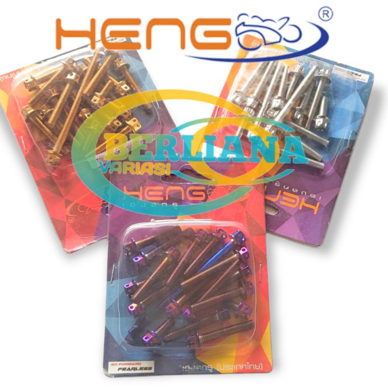 Jual Set baut probolt cvt vario 125 cvt vario 150 cvt original heng ...
