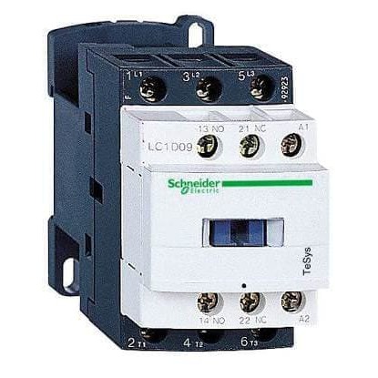 Jual SCHNEIDER CONTACTOR 9A 1NC 1NO 24V dc coil LC1D09BD | Shopee Indonesia