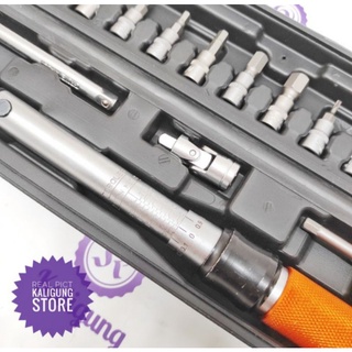 Jual Kunci Torsi 1 - 25nm Ratchet Torque Wrench Set Alat ukur Tekanan ...