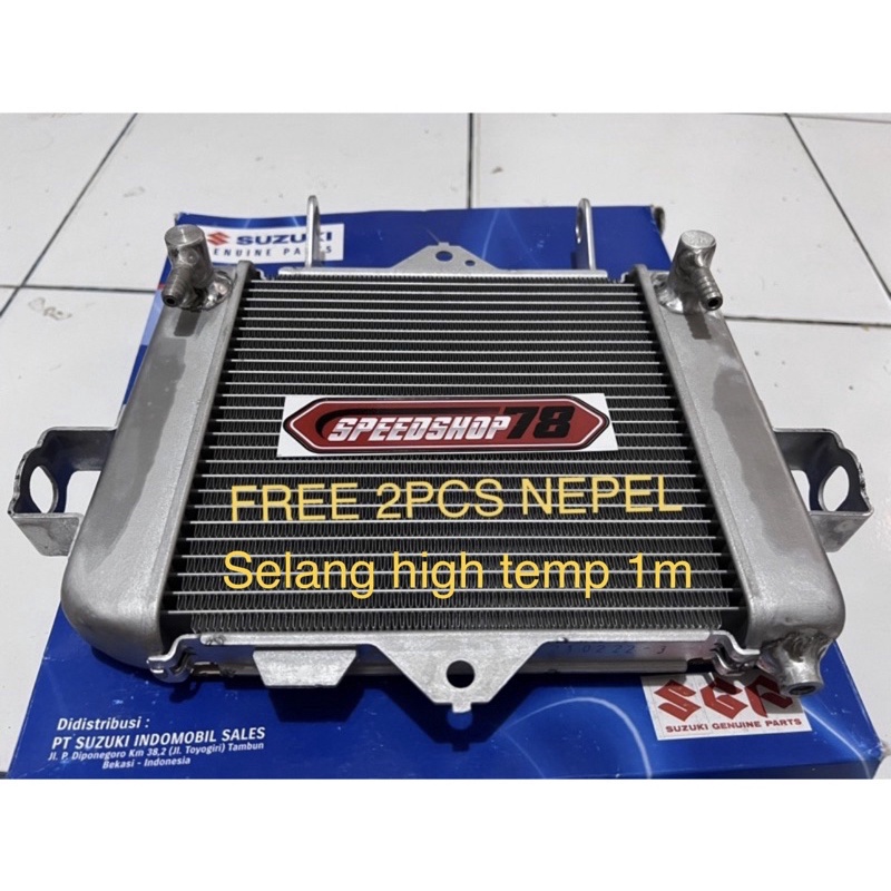 Jual (BISA COD) Oil Cooler modif Satria Fu fi Oil Cooler gsx Oil Cooler Matic radiator ORI SGP ...