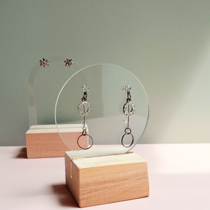 Jual DISPLAY ANTING-ANTING BULAT/ ROUND EARRING DISPLAY | Shopee Indonesia
