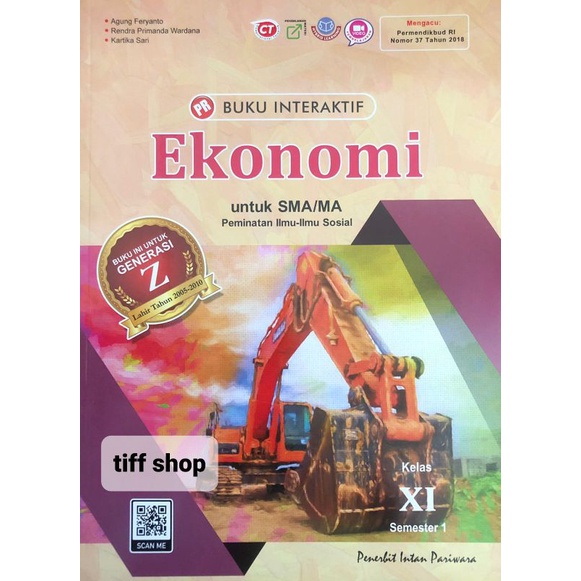 Jual Buku LKS / PR Interaktif Ekonomi kelas XI, 11 semester 1 (K13 revisi) cetakan 2022 | Shopee ...
