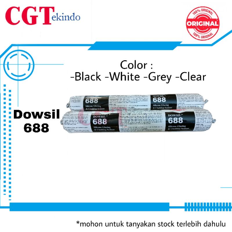 Jual Dowsil 688 Sealant Sosis / Silicone Sealant Sosis | Shopee Indonesia