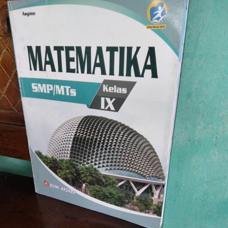 Jual BUKU MATEMATIKA KELAS 9/IX/3 SMP/ MTS BUMI AKSARA REVISI | Shopee Indonesia