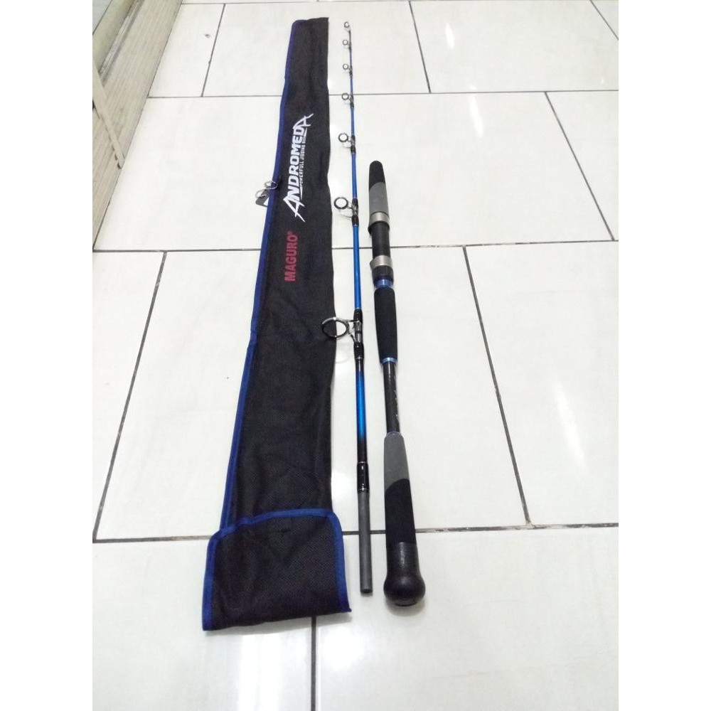 Jual Joran Pancing Jigging Merk Maguro Andromeda Rod Type Spining 1.80 ...