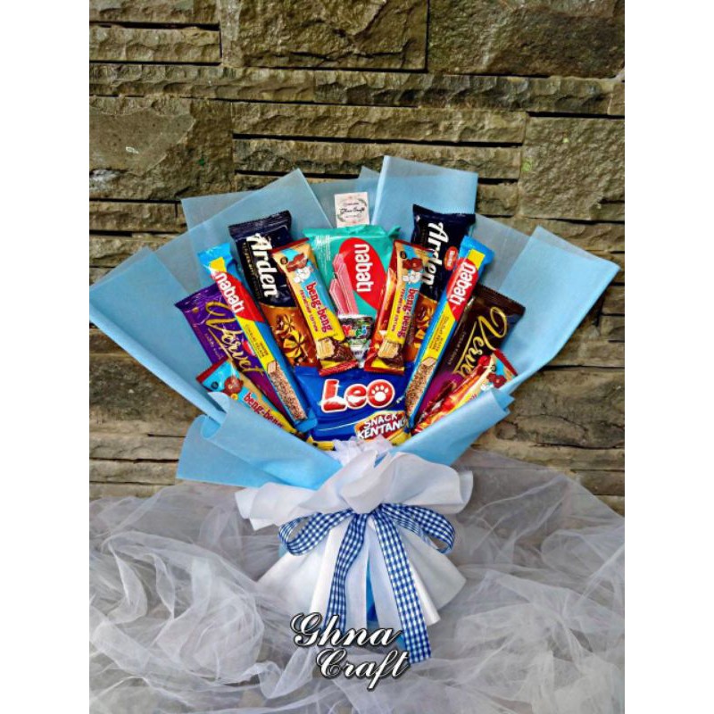 Jual Snack Bouquet Wisuda Gift Hadiah Sempro Ulangtahun Buket Jajanan ...