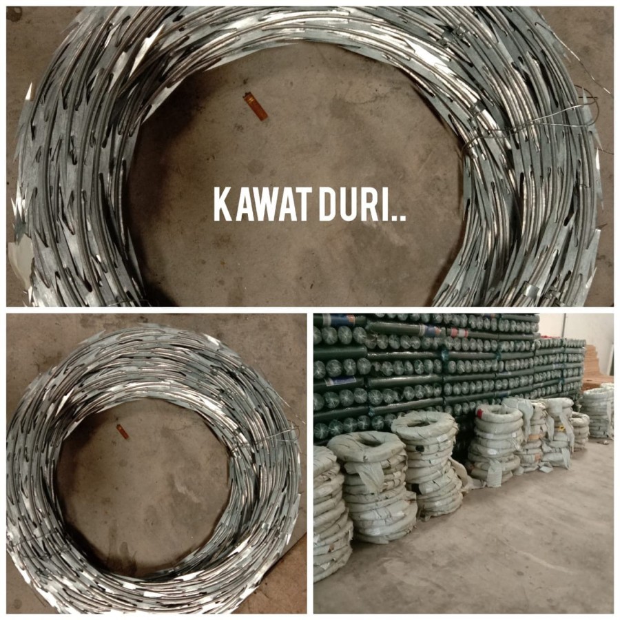 Jual Kawat Silet / Razor wire bto 22 & bto 30 | Shopee Indonesia