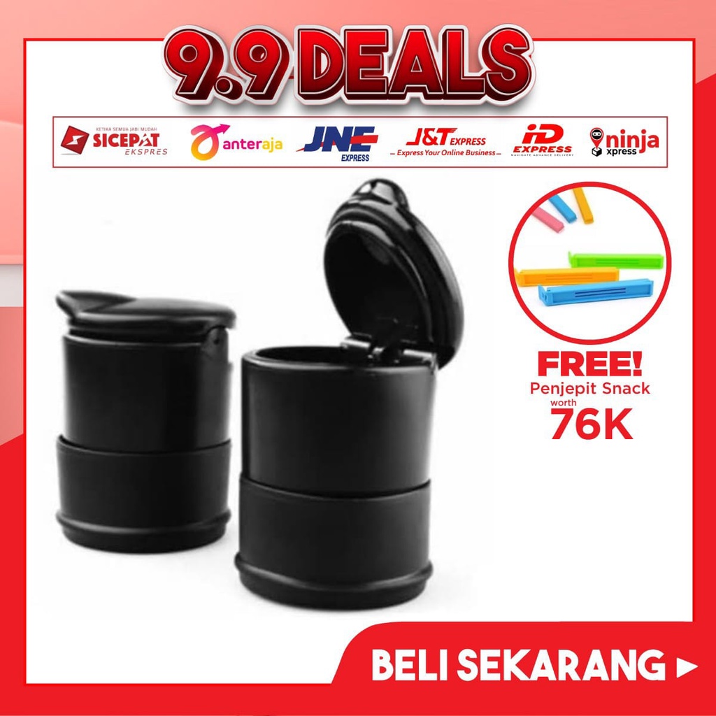 Jual Tempat Abu Rokok asbak koin Recehan Mobil Tanpa lampu Led Car ...
