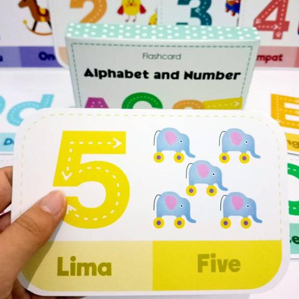 Jual [KODE PRODUK A70AG7771] Wipe n Clean Flashcard Alphabet and Number ...