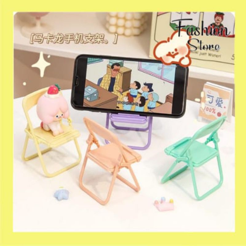 Jual STAND HP KURSI MACARON / STAND HOLDER HP MODEL KURSI / HOLDER HP ...