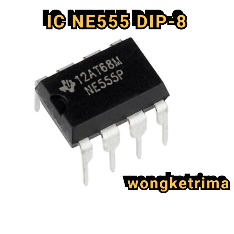 Jual IC NE555 NE555P NE555N PRECISION TIMERS IC DIP-8 | Shopee Indonesia