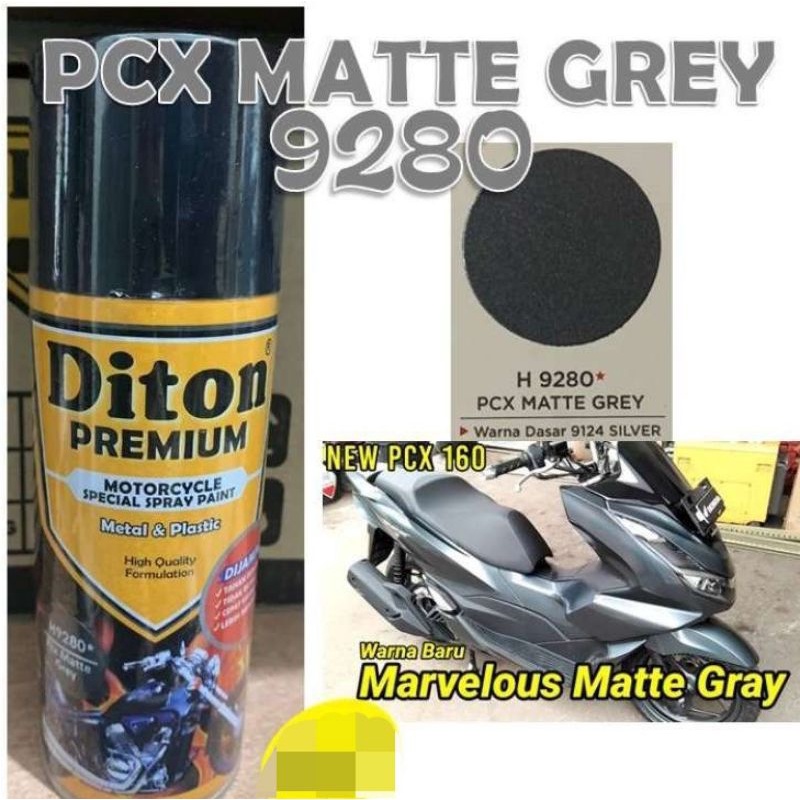 Jual DITON PREMIUM WRN BARU YMH BRILLIANT RED/NMAX MATTE GREY BLACK ...