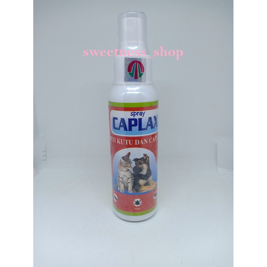 Jual CAPLAX spray 120 ml - Membasmi caplak Anjing dan Kutu Kucing Anti ...