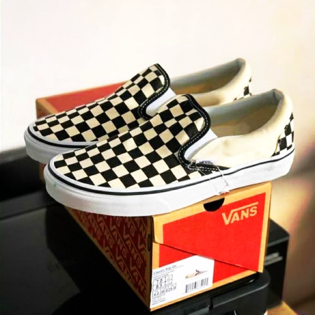 Jual Vans Checkerboard Vault | Shopee Indonesia